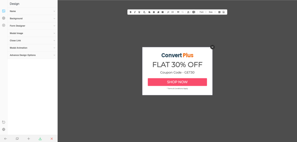 How to Create a Modal in Convertica? - Shopidevs - Shopify Developers
