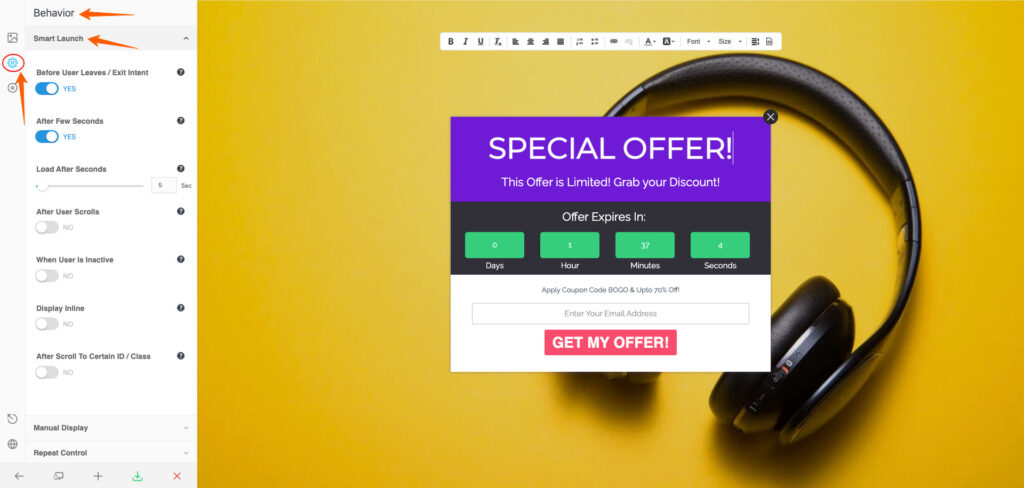 Working with Smart Launch Triggers in Convertica? - Shopidevs - Shopify Developers